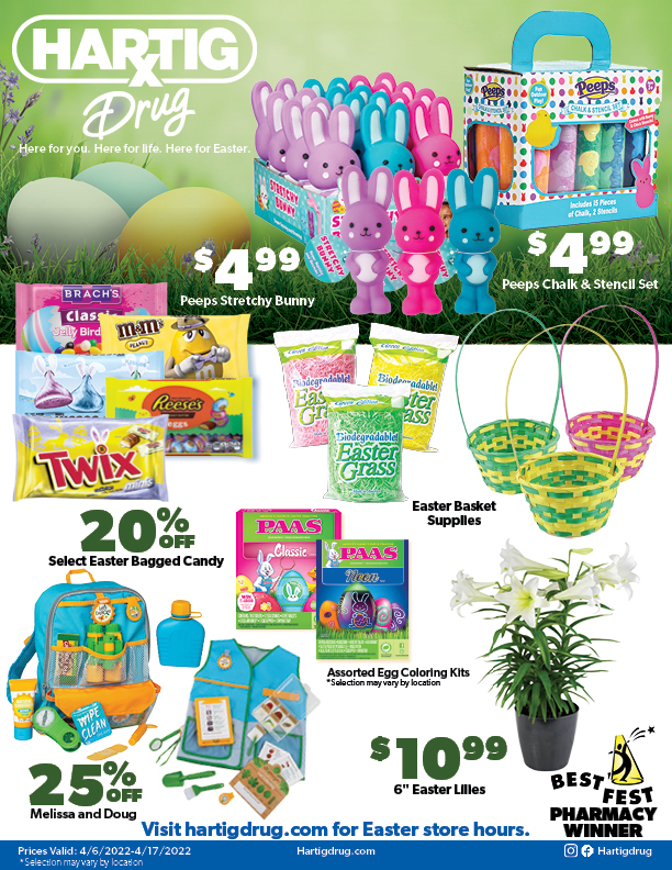 Easter Specials | Hartig Drug Stores